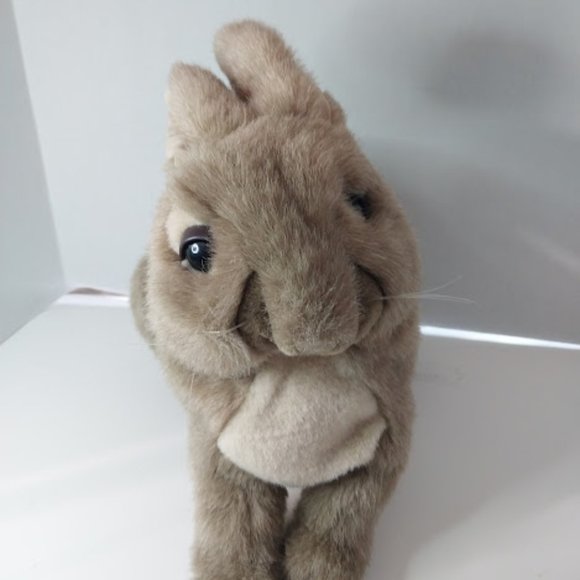 Folkmanis Puppets | Toys | Rare Htf Folkmanis Folktails Realistic Rabbit Cottontail Brown Hare ...